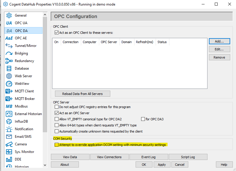 Cogent DataHub and DCOM Hardening (CVE-2021-26414, KB5004442)